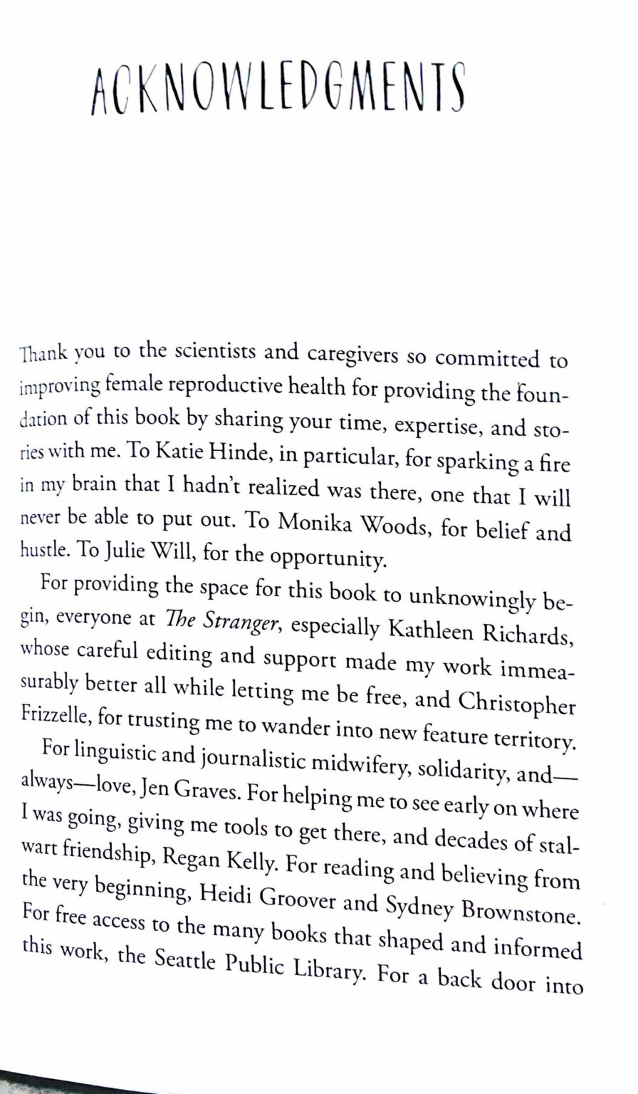 How to write an acknowledgements page like a pro!